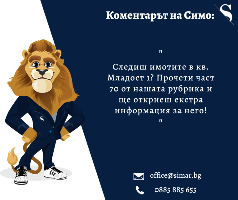 Цените на имотите - какво е новото? (част 70, 8.03.2023 г.) — Simar Simar
